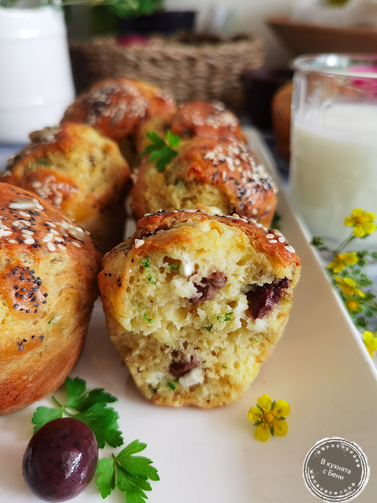 Солени кексчета – В кухнята с Бени